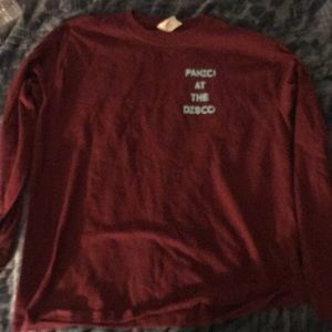 Tops | Panic At The Disco Long Sleeve Shirt | Poshmark